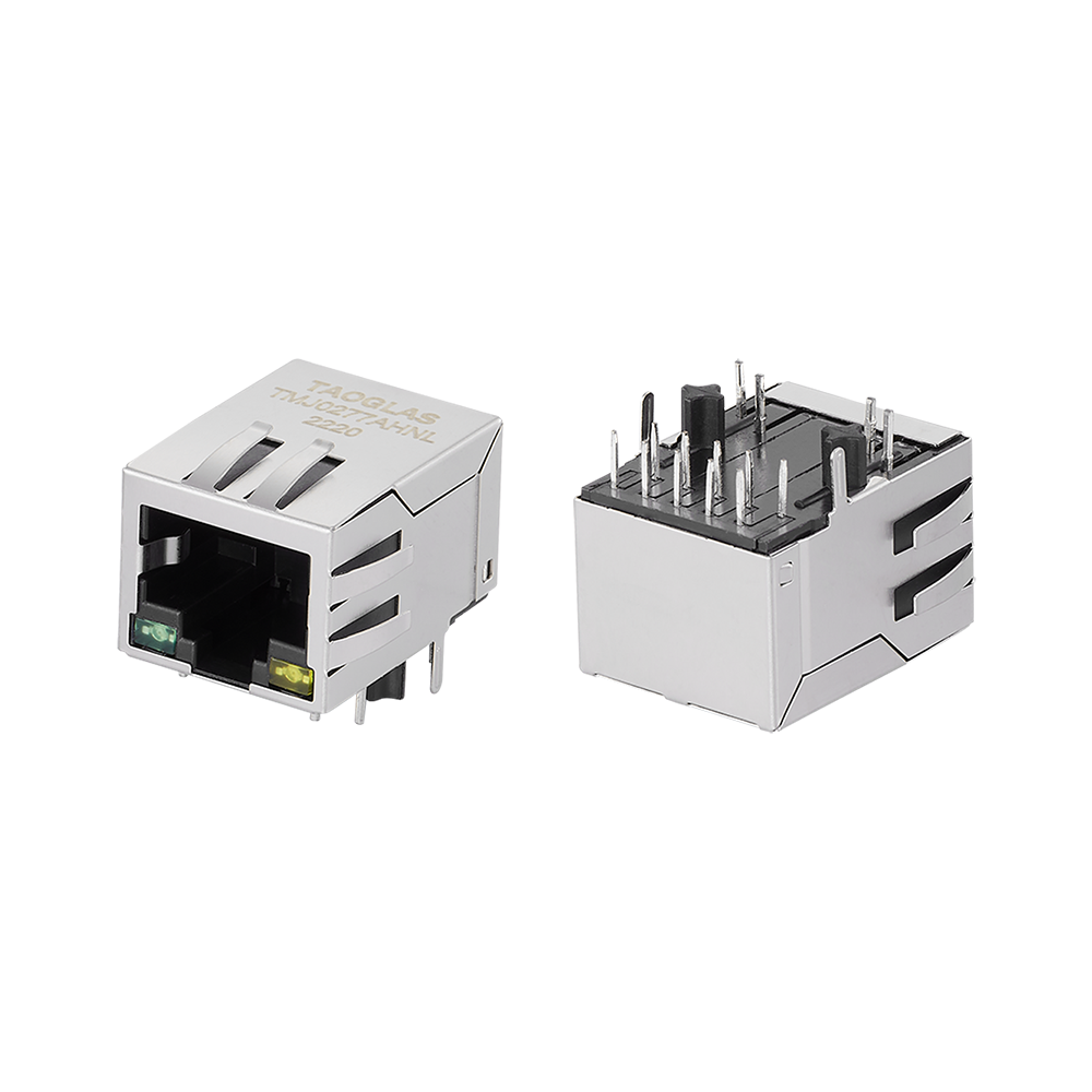 90 Degree RJ45 Integrated Connectors | 10/100Base-T | TMJ0277AHNL | Taoglas