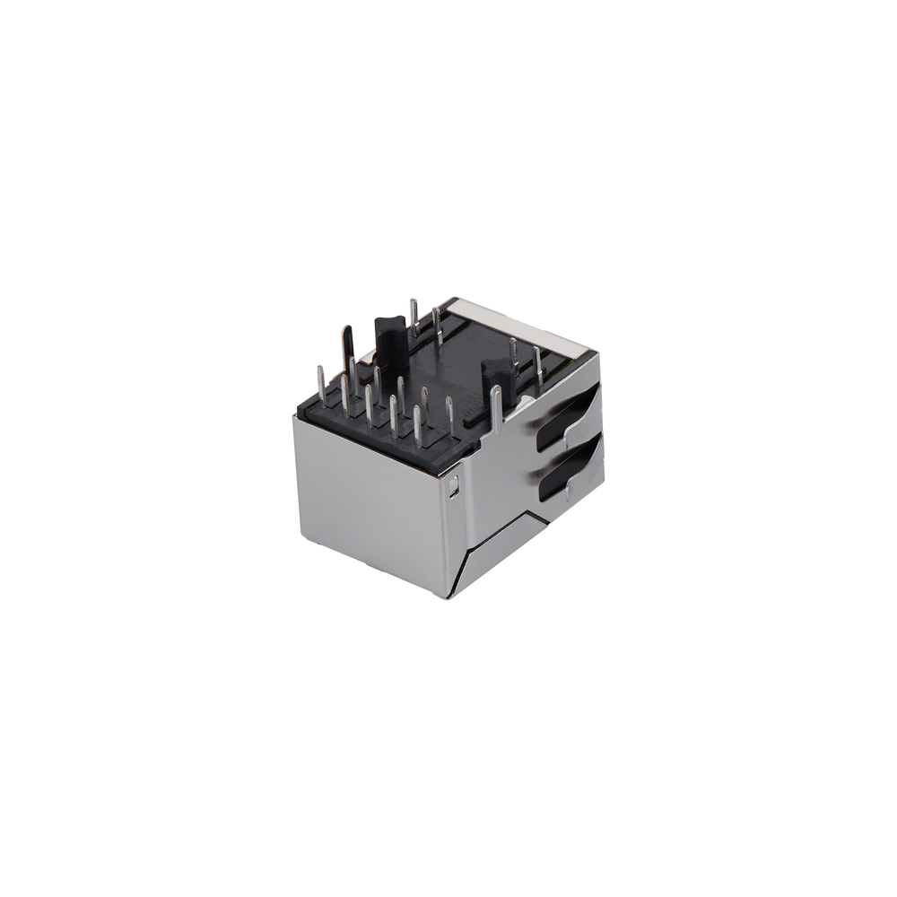 RJ45 Connector | 1G Base-T, Tab-DOWN, Short Body | TMJG4944GENL
