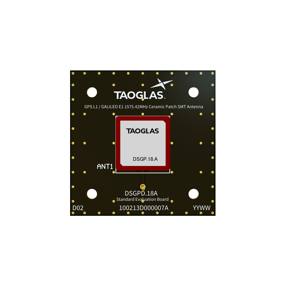 Evaluation Board for DSGP.1575.18.4 18*18*4mm GPS L1 & GALILEO E1 ...