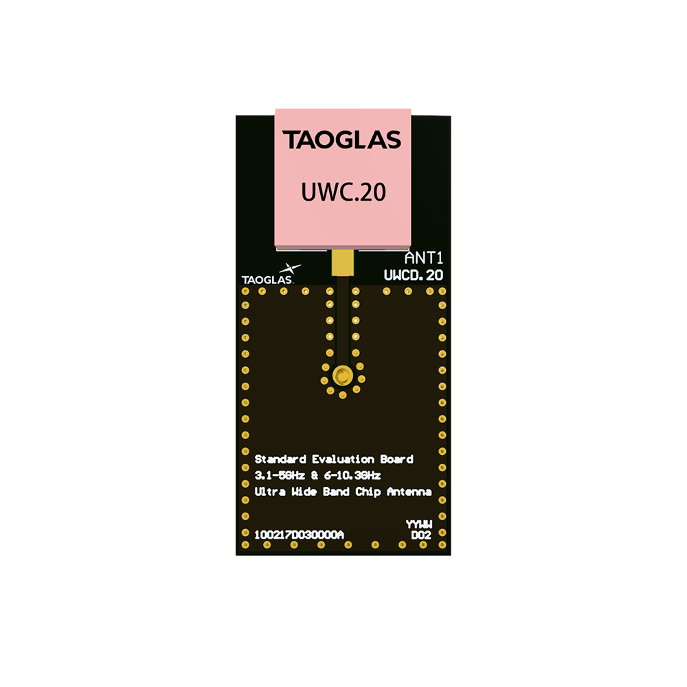 Accura UWB | 3-5GHz & 6-9GHz Ultra Wideband (UWB) SMD Chip Antenna